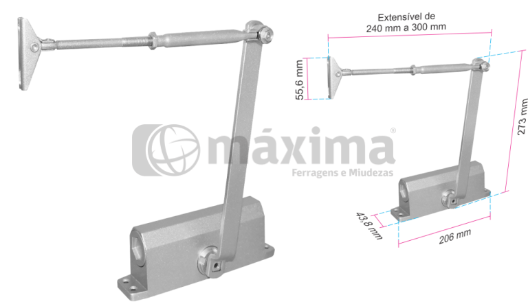 Amortecedor Mola Hidráulica MAX 1185 – Máxima